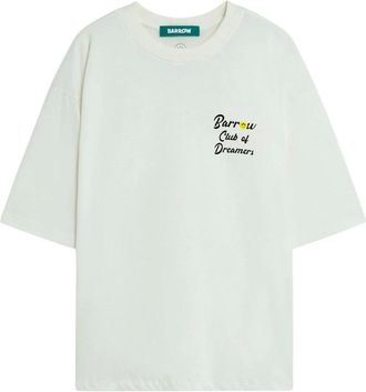 Barrow Barrow, Homme, Tops, Blanc, Taille: S T-shirt en jersey