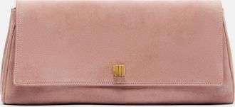 Khaite Clutch Audrey aus Veloursleder