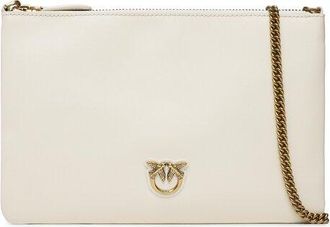 Pinko Handtasche Flat Classic PE 23 PCPL 100455 A0F1 Écru