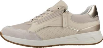 Geox Femme, Chaussures, Beige, Taille: 38 EU Baskets Bulmya