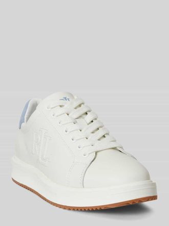 Lauren Ralph Lauren Sneaker aus echtem Leder mit Logo-Stitching