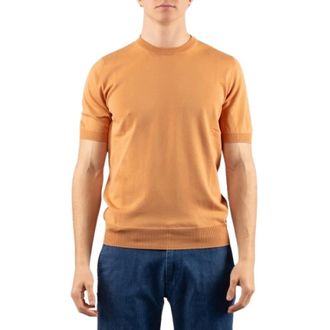 Gran Sasso Homme, Pulls, Orange, Taille: XL Pulls &agrave; col rond