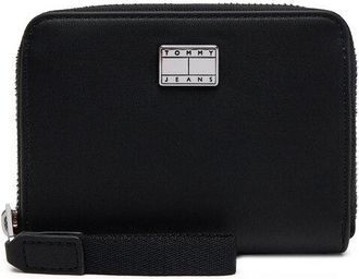 Tommy Jeans Geldbörse Tjw American Cool Med Za AW0AW17298 Schwarz