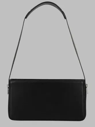 Alexander Wang Womens Mini Pouch Siren Black Leather Cow Shoulder Bags