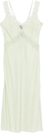 Pinko Pinko, Femme, Robes, Vert, Taille: 38 FR Anise