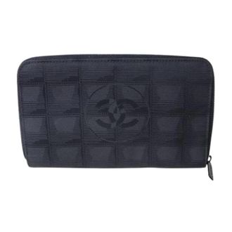 Chanel Pre-owned New Travel Line Long Wallet (bi-fold) - - Pre-owned - Damen - Schwarzk - ONE SIZE