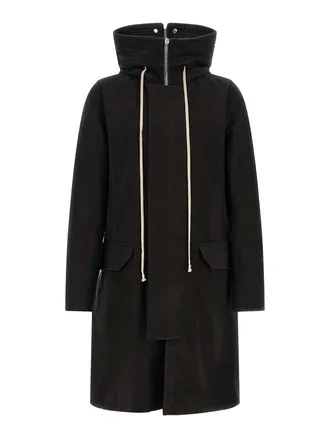Rick Owens Parka - Schwarz