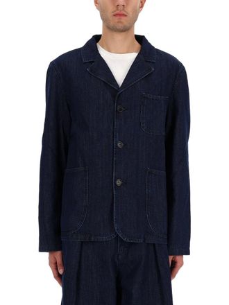 Ymc You Must Create Organic Cotton Jacket - Blue