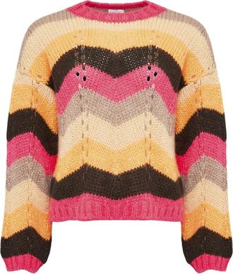 Lind Vind i H&aring;ret Sweater - Femme - Pulls - Multicolore - Taille: 42/44 FR