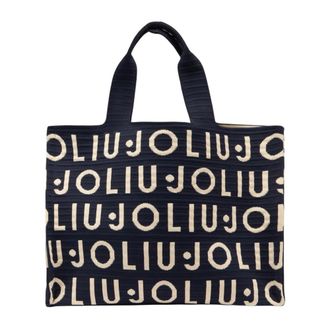 Liu Jo L Tote Knitted Logo - - Bags - Damen - Mehrfarbig - ONE SIZE