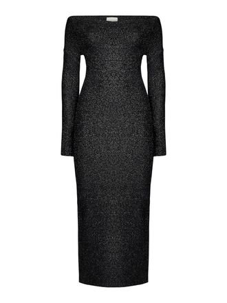 Khaite Robe Au Genou - Noir