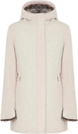 Suns Femme, Manteaux, Beige, Taille: 36 FR Parka Technique