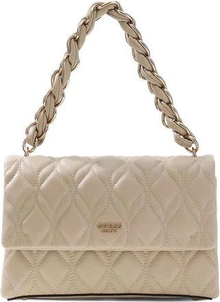 Guess Maxine Flap Crossbody - - Bags - Damen - Beige - ONE SIZE
