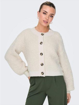 Jacqueline de Yong Strickjacke JDYEIRA LIFE L/S O-NECK CARDIGAN KNT Materialmix