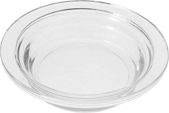 Angoily Duftwachs Schmelztablett aus Transparentem Glas 115mm Ersatzschale f&uuml;r Aromatherapie Wachsw&auml;rmer Aromalampe Tischschutz