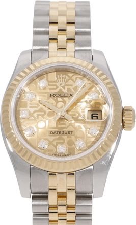 Rolex Uhr - Lady-Datejust - Gr. unisize - in Gold - f&uuml;r Damen