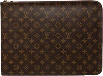 Louis Vuitton Pre-owned Etui Voyage GM - Femme - Pre-owned - Brun - Taille: ONE Size