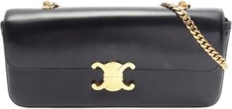 Celine Pre-owned Sac bandouli&egrave;re vintage - Femme - Pre-owned - Noir - Taille: ONE Size