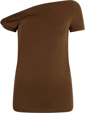 7 For All Mankind Femme, Tops, Brun, Taille: 42 FR T-Chemises