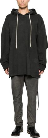 Rick Owens Herren, Sweatshirts & Hoodies, Schwarzk, SGr&ouml;&szlig;e