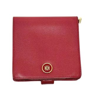 Loewe Portefeuille en cuir Pre-owned - Femme - Pre-owned - Rouge - Taille: ONE Size