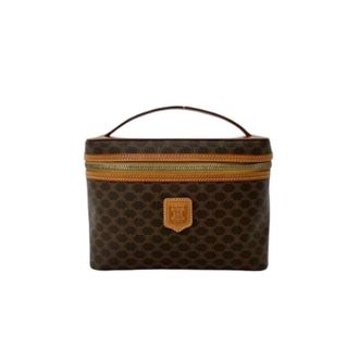 Celine Pre-owned Vintage Vanity Bag - Femme - Pre-owned - Brun - Taille: ONE Size