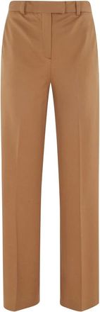 Circolo 1901 Femme, Pantalons, Brun, Taille: 34 FR Pant Masculine