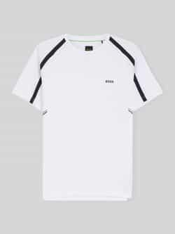 HUGO BOSS Slim Fit Sport T-Shirt mit Logo-Schriftzug