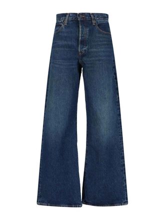 Frame Denim Jean Droit - Bleu
