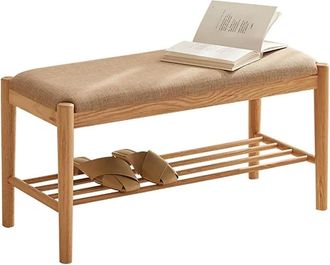 Generic Schuhbank for Den Innenbereich Mit Stauraum - Moderne Gepolsterte Eingangsbank for Flur, Wohnzimmer, Schlafzimmer(60cm)