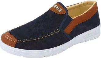 Generic Chaussures de loisirs pour hommes sportives : chaussures de sport &agrave; enfiler chaussures de jogging baskets orthop&eacute;diques respirantes chaussures dext&eacute;ri