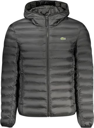 Lacoste Homme, Vestes, Noir, Taille: L Veste &agrave; Manches Longues avec Capuche