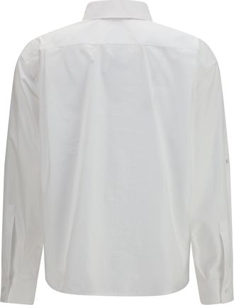 Max Mara Cotton Utility Shirt - White