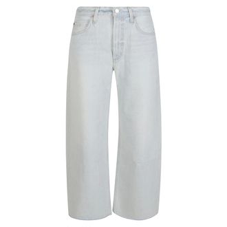 A Gold E Femme, Jeans, Bleu, Taille: W28 Wide Jeans