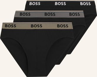 HUGO BOSS Slip Brief 3p Power schwarz