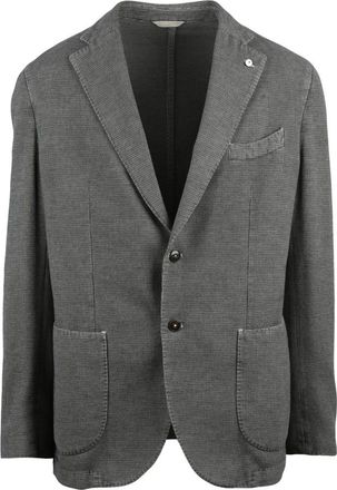 L.B.M. 1911 L.b.m. 1911, Homme, Vestes, Gris, Taille: 2XL Blazer Sfiancato