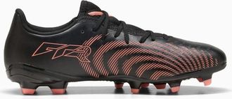 Puma Future 9 Play FG/AG Fu&szlig;ballschuhe, Unisex, Schwarz-Rot/Starkgrau, Gr&ouml;&szlig;e 39, PUMA Schwarz Rot Leuchtendes Grau, 39 EU, Puma Schwarz, leuchtendes Rot, S