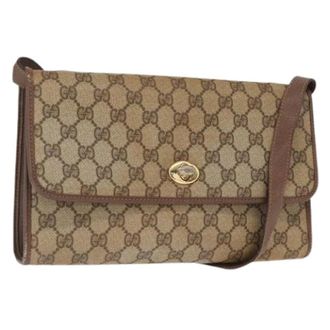 Gucci Sac bandouli&egrave;re en plastique Pre-owned - Femme - Pre-owned - Beige - Taille: ONE Size