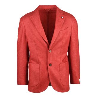 L.B.M. 1911 Giacca Stondata - - Jackets - Herren - Rot - M