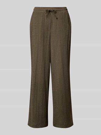 OPUS Wide Fit Stoffhose mit Strukturmuster Modell Mileni
