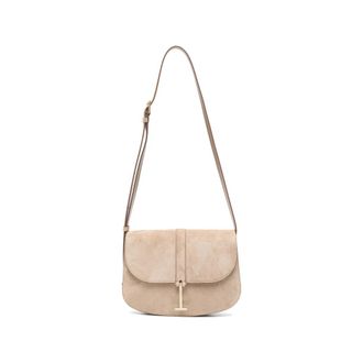 Tom Ford Small Kara T-bar Suede Crossbody Bag