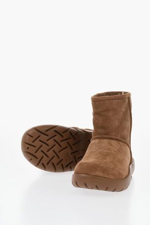 Bottega Veneta Stiefeletten aus Shearling mit Gummisohle Bottega Veneta