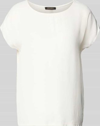 More & More T-Shirt mit U-Boot-Ausschnitt