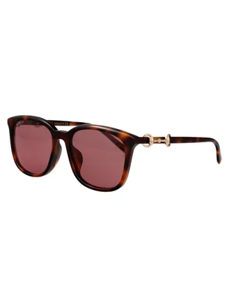 Gucci Womens Sunglasses Gg2057sk Havana Acetate
