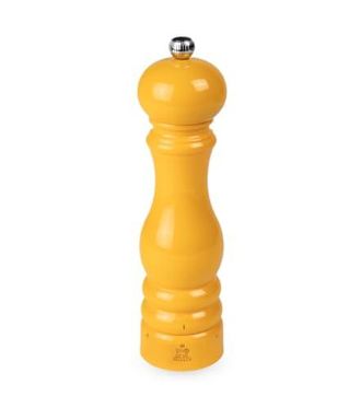 Peugeot Moulin &agrave; Sel Paris uSelect Z 22 cm - Collection ParisRama - 6 R&eacute;glages de Moutures Pr&eacute;d&eacute;finies Zirlion - en Bois Labellis&eacute; PEFC - Fabrication Fran&ccedil;ais