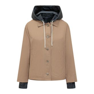 Herno Damen, Jacken, Braun, 2XLGr&ouml;&szlig;e