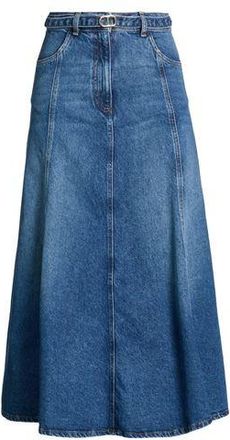 Twin-Set BAS - Jupes en jean sur YOOX.COM
