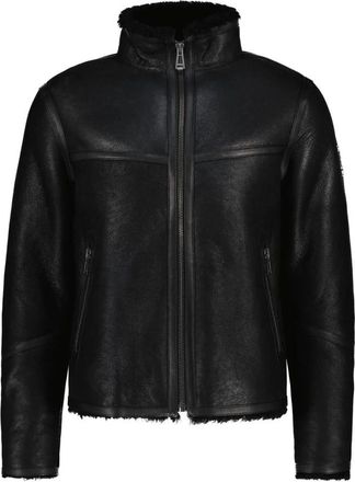 Belstaff Highland Shearling Jacket - - Jackets - Herren - Schwarzk - L