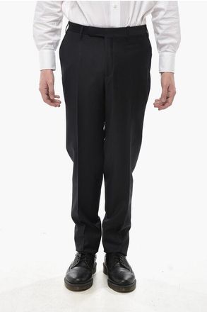 Corneliani TREND Virgin Wool Slim Fit Trousers size 44