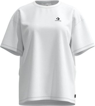 Converse T-Shirt STAR CHEVRON OVERSIZED TEE sportlicher Stil, Kurzarm, aus Baumwolle